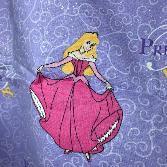 Disney | Office | Rare Disney Princesses Dancing Allover Fabric | Poshmark